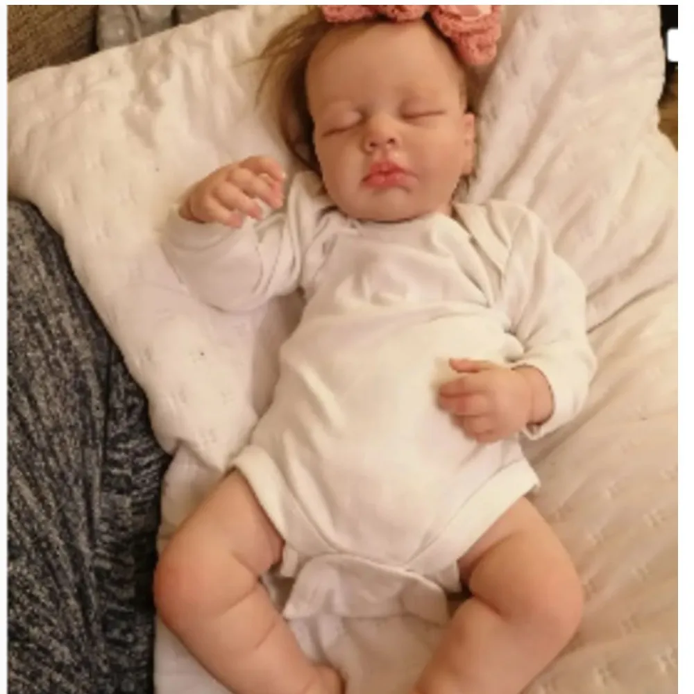 20-Inches-Reborn-Baby-Doll-Kit-Loulou-Unpainted-Unfinished-Parts-DIY ...