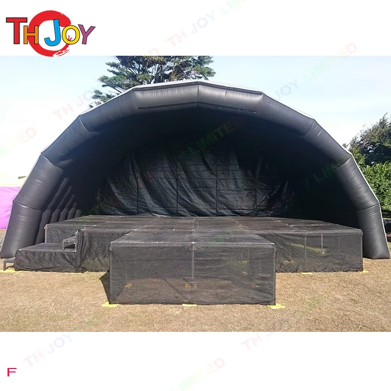 Inflatable Stage Cover Tent 8x5x4 Meters Large Car Exhibition Marquee ...
