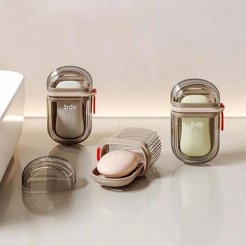 Soap-box-Travel-portable-mini-soap-box-sealed-drain-with-lid-Soap-box ...