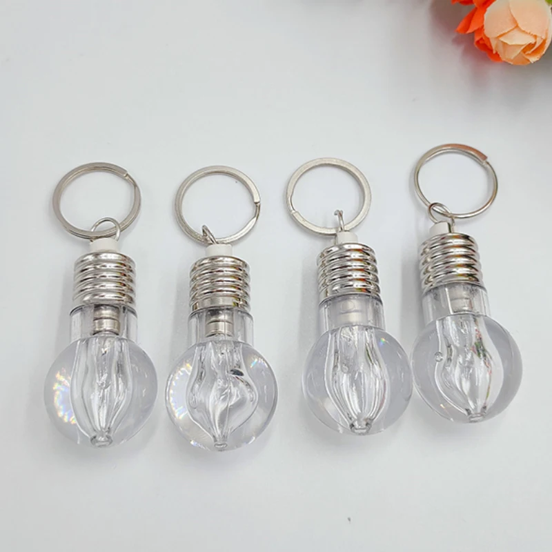 1pc-Novelty-Lighting-Mini-LED-Light-Bulb-Keychain-Key-Ring-Illuminate ...