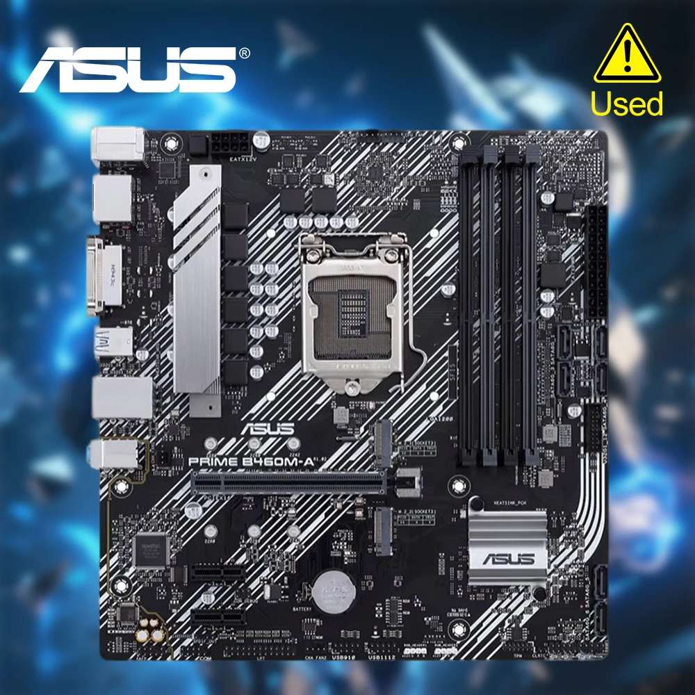 ASUS motherboard PRIME B460M-A R2.0 LGA1200 supports AURA SYNC RGB ...