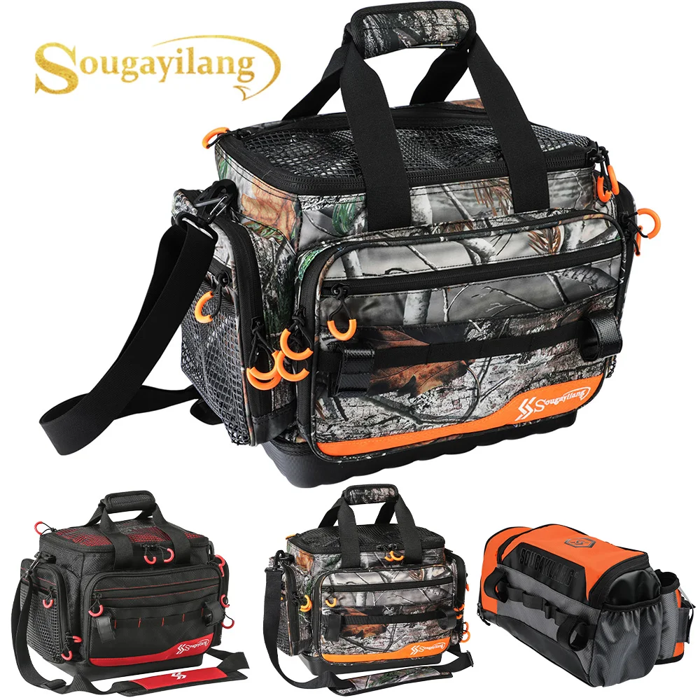 Sougayilang-Fishing-Tackle-Bags-Portable-Fishing-Organizer-Shoulder ...