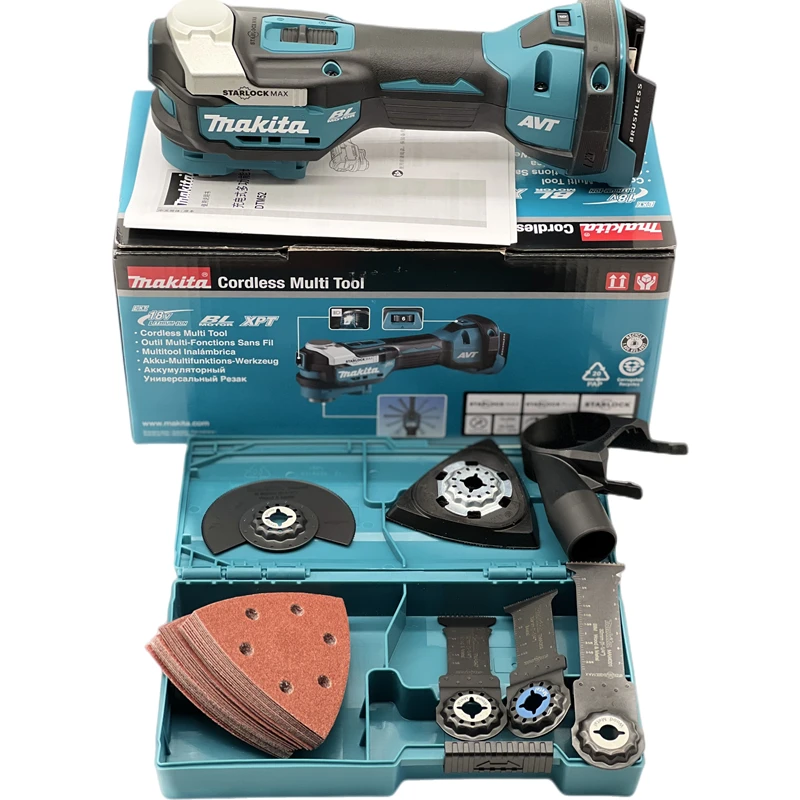 Makita-DTM52Z-DTM52-DTM52ZX118V-Brushless-Rechargeable-Multi-function-Cutting-Grinding-Machine ...
