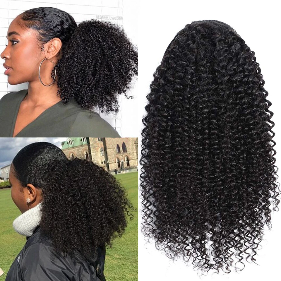 Ulrica-Kinky-Curly-Drawstring-Ponytail-Human-Hair-Extensions-Afro-Kinky ...