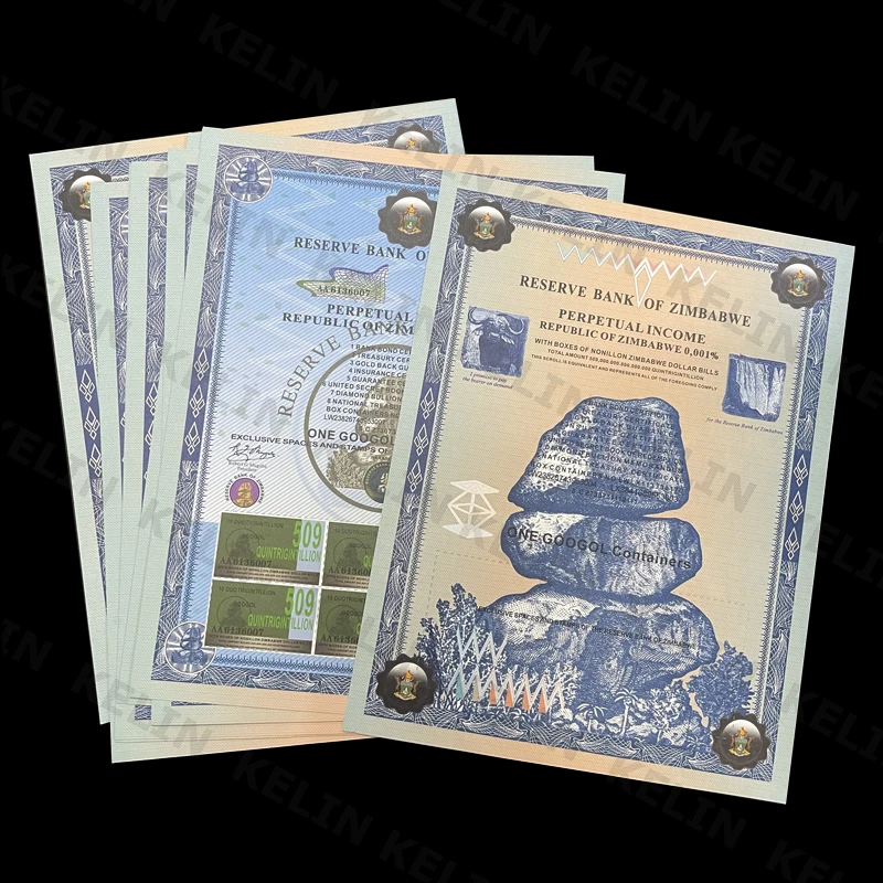 Free-Shipping-2022-Latest-Reserve-Bank-of-Zimbabwe-Banknotes-One-Googol ...