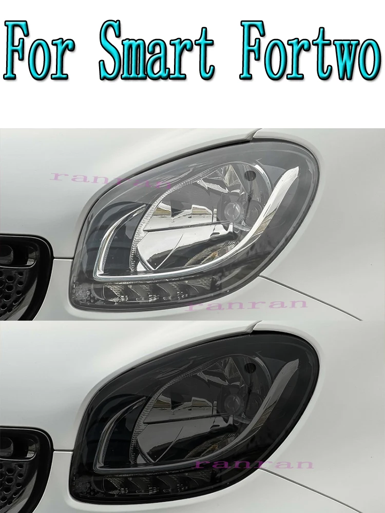 2-Pcs-Car-Headlight-Protective-Film-Restoration-Transparent-Black-TPU ...