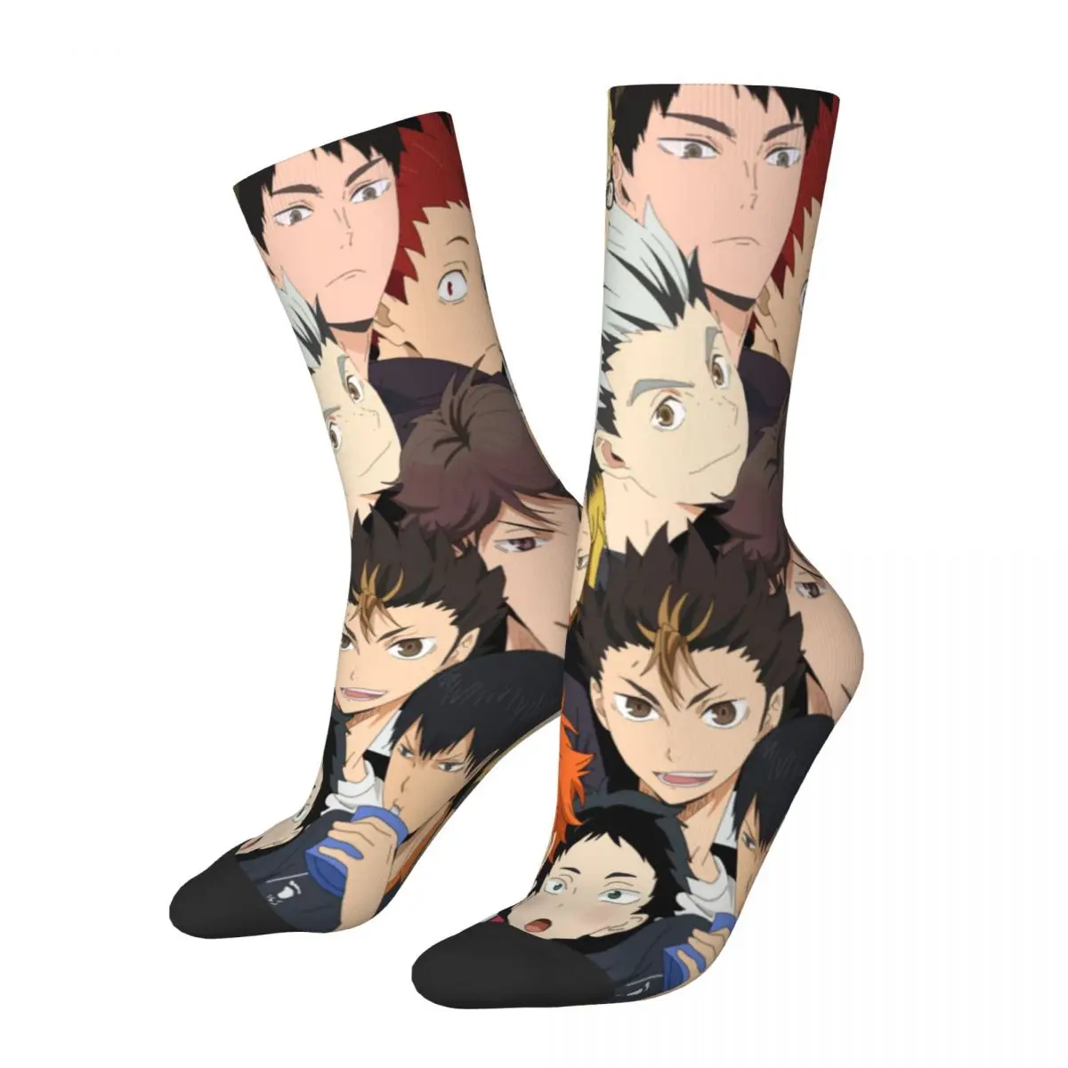 Haikyuu-Socks-Men-s-Women-s-Polyester-Casual-Anime-Japan-Socks-High ...