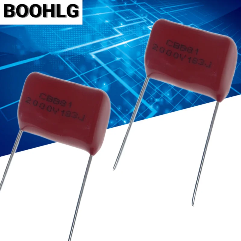 10pcs Metallized Polypropylene Film Capacitor CBB81 2000V 103J/153J ...