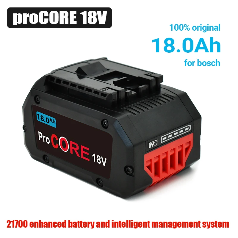 100-New-Pro-core18V-18-0Ah-Lithium-Ion-Battery-Pack-GBA18V80-for-Bosch ...