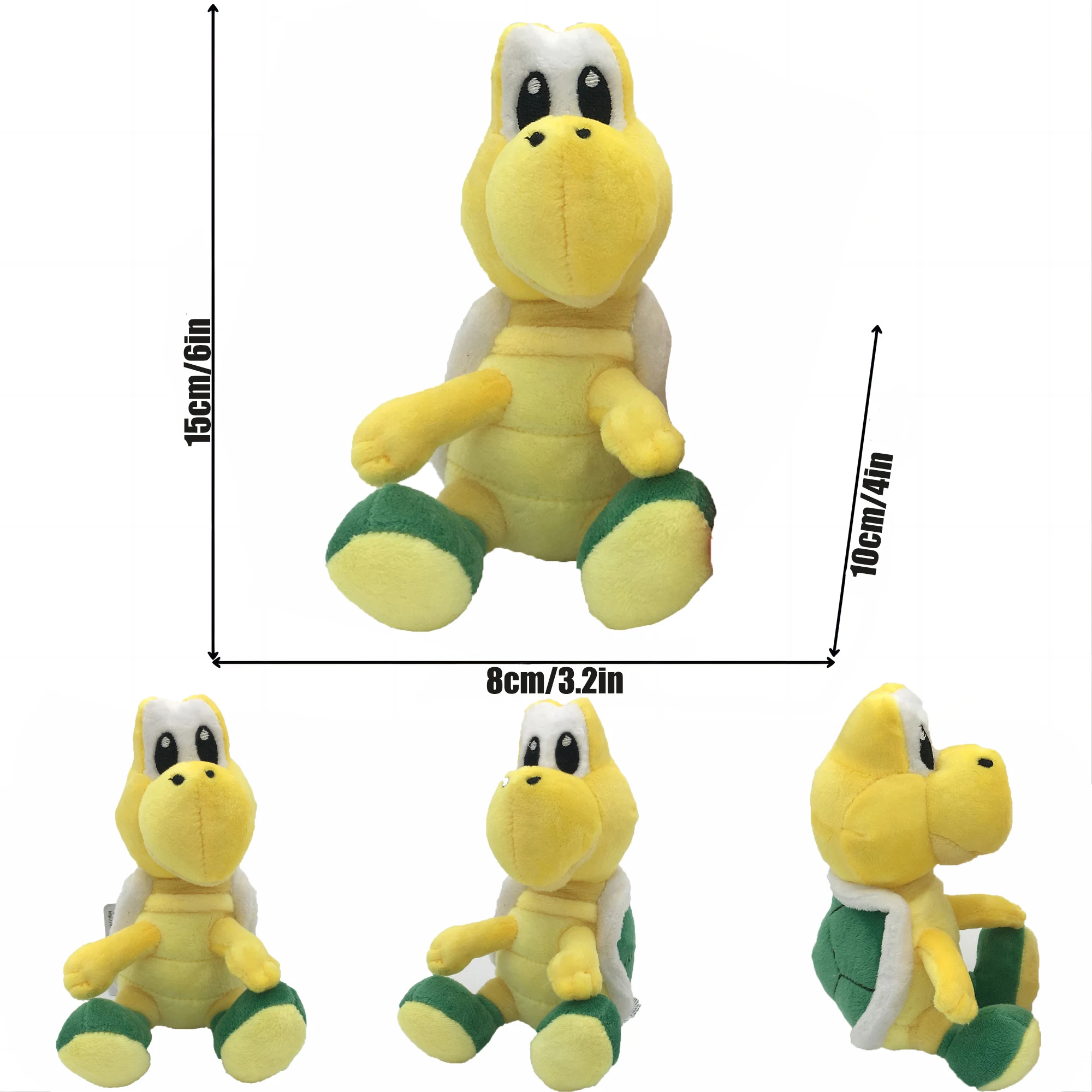 New Mario Bros Plush Koopa Troopa Bulrush Chain Chomp Armad Bullet Bill ...