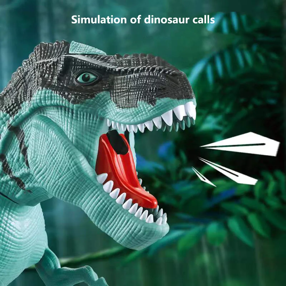 Robot Dinosaurs That Shoot Beams When They Roar