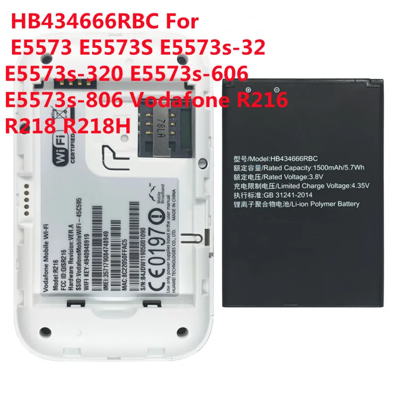 Bater-a-Para-wi-fi-m-vil-vodafone-R216-R218-Huawei-E5573-E5573S-E5573s ...