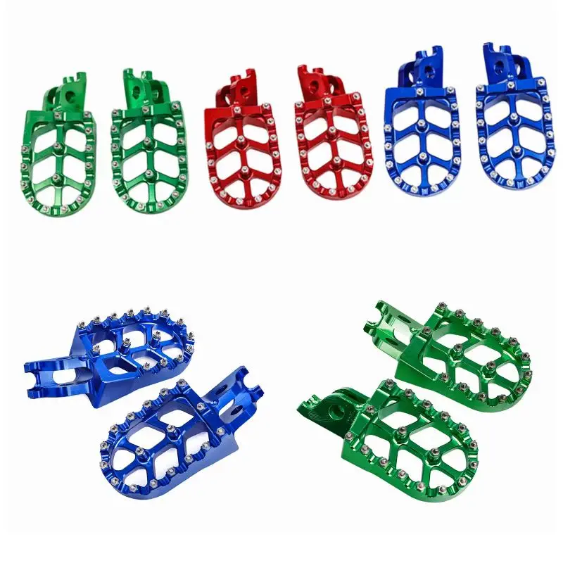 Motorcycle Wide Foot Pegs FootRest Footpegs Rests Pedals For Suzuki ...