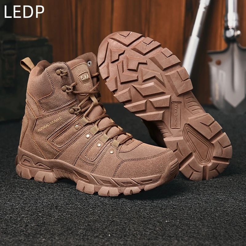 Botas-militares-de-gran-tama-o-para-hombre-calzado-de-entrenamiento-de ...