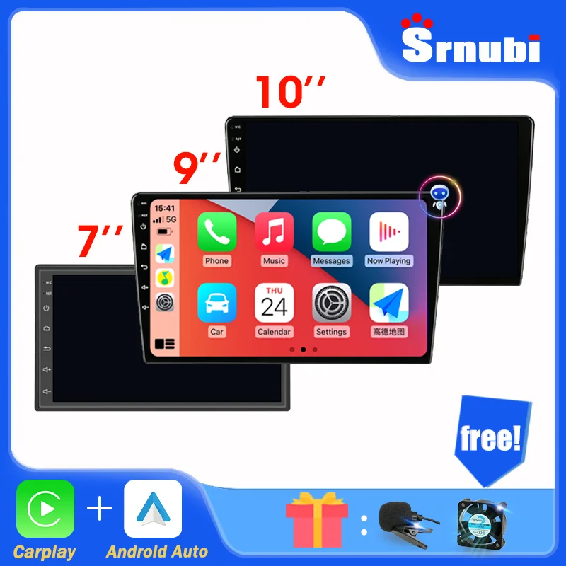 Srnubi Android 11 2 din 7 9 10 ''Para Toyota VW Kia Nissan Honda Lada Ford Car Radio Multimedia ...