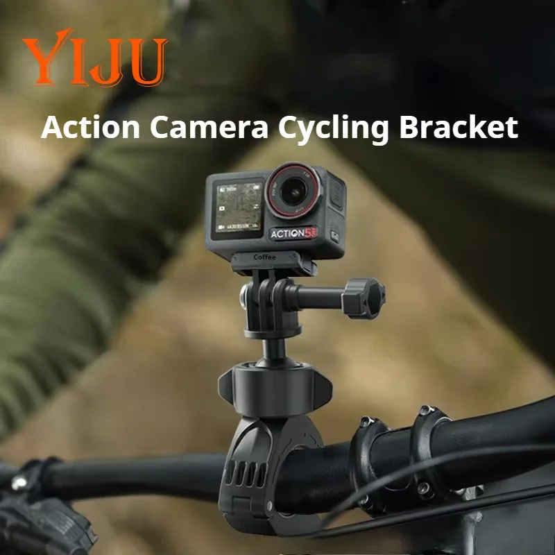 360° Motorcycle Handlebar Mount Aluminum Holder Bike Bracket for GoPro ...