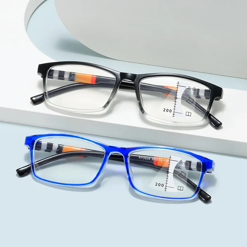 Business-Style-Bifocal-Reading-Glasses-Women-Men-Progressive-Vision ...