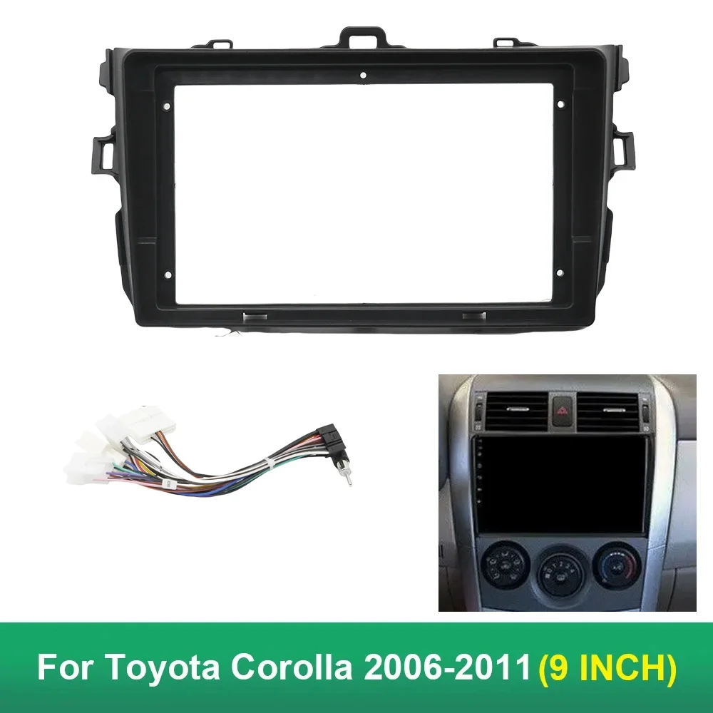 9-Inch-Car-Fascia-For-Toyota-Corolla-2006-2012-Radio-Android-MP5-Player ...
