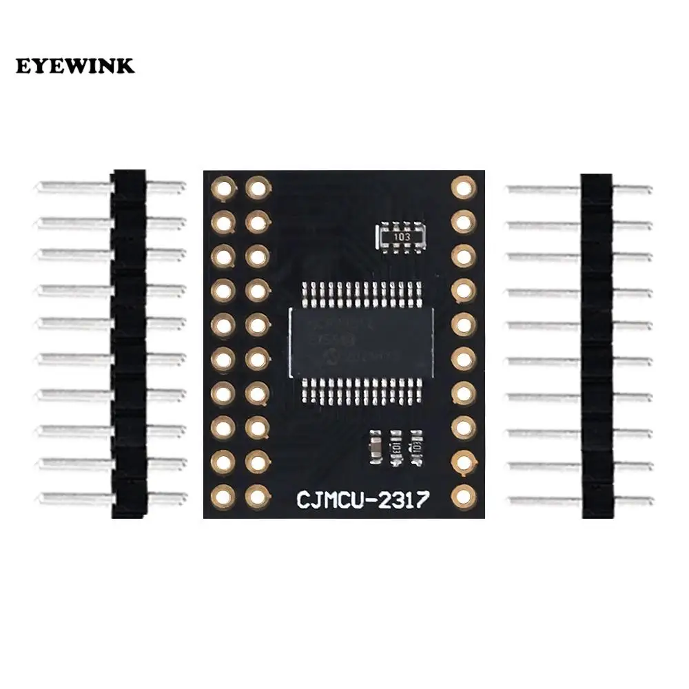 MCP23017-Serial-Interface-Module-IIC-I2C-SPI-MCP23S17-Bidirectional-16 ...
