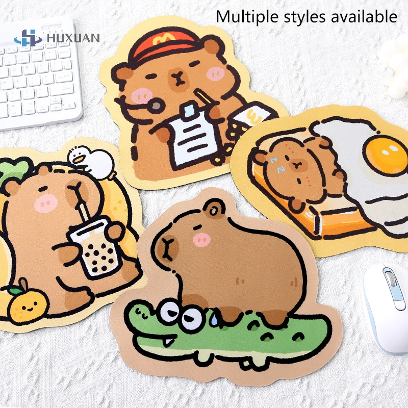 Cartoon-Cute-Capybara-Mouse-Pad-Computer-Desk-Mats-Creative-Keyboard ...