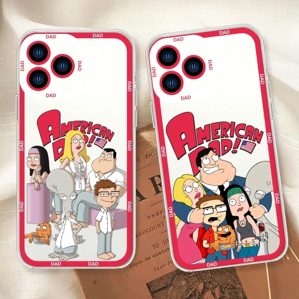 Cartoon-A-American-D-Dad-Phone-Case-For-Samsung-S20-S21-S22-S23-Fe-Lite ...