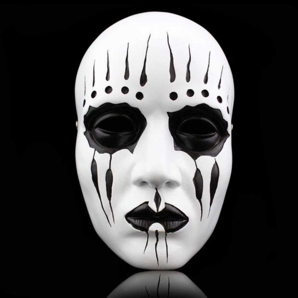 Halloween Decoration Halloween Band Dressed Up In White Full Face Resin ...