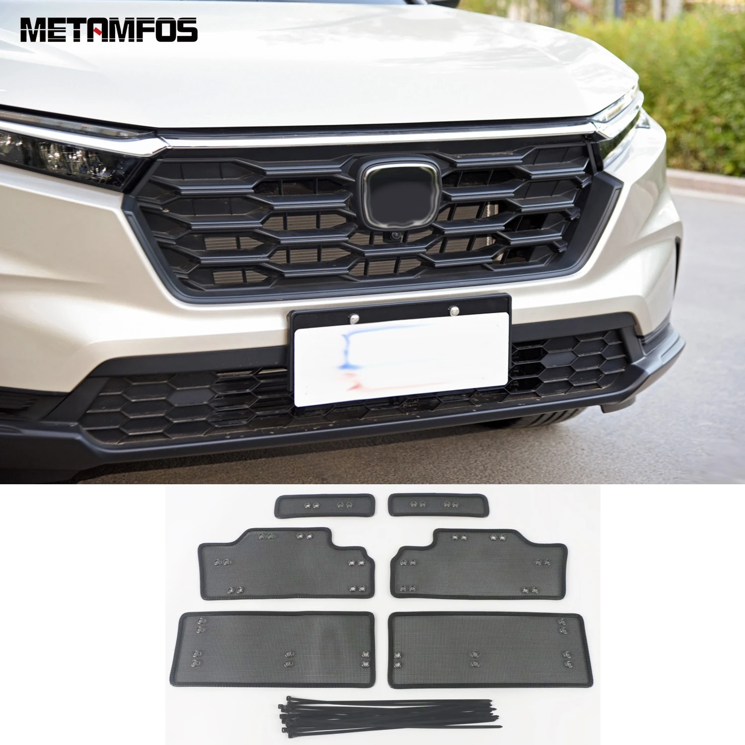 Front-Grille-Insect-Net-For-Honda-CR-V-CRV-2023-2024-Front-Engine ...