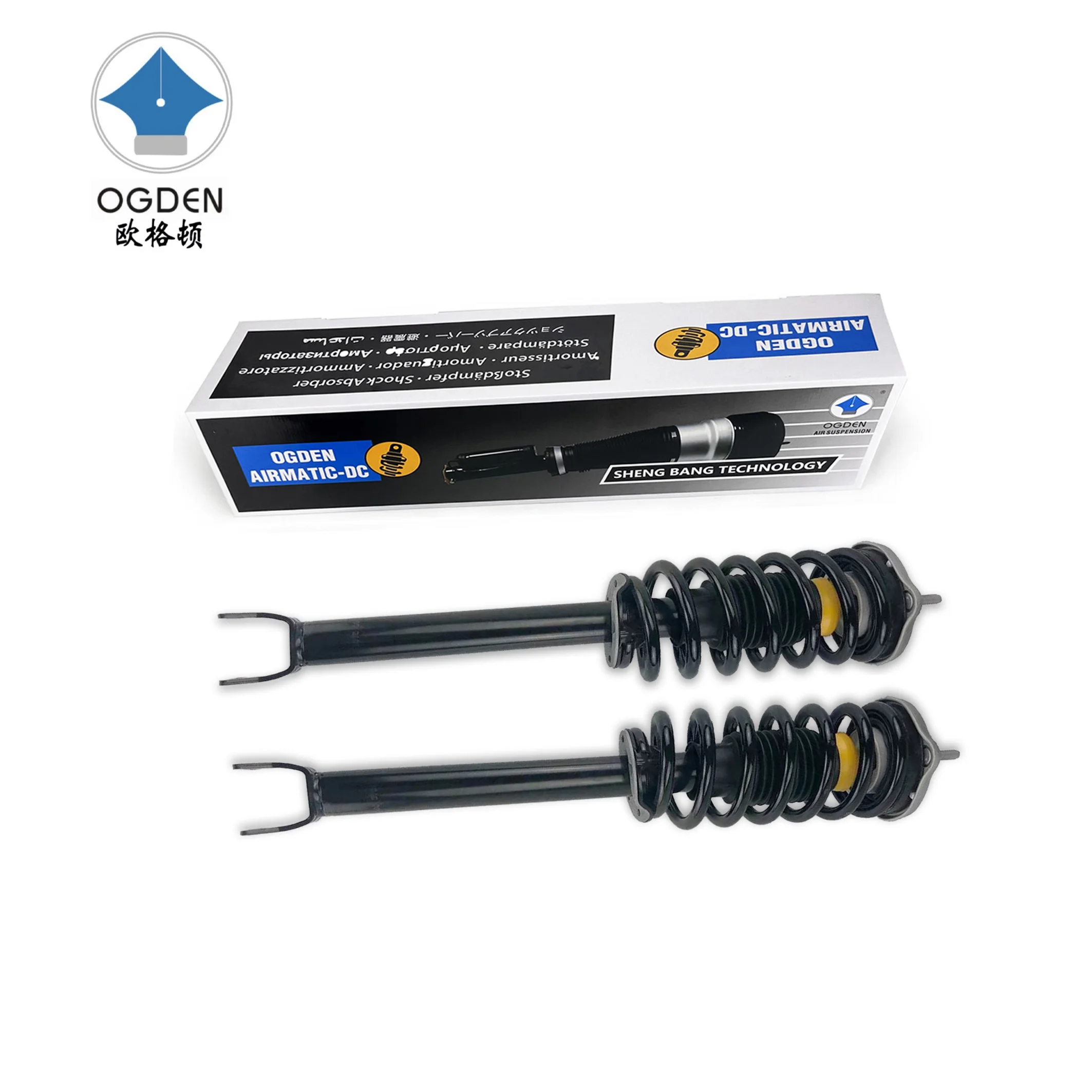 1-Pair-Front-Car-Shock-Absorber-Assembly-with-Spring-For-Mercedes-Benz ...