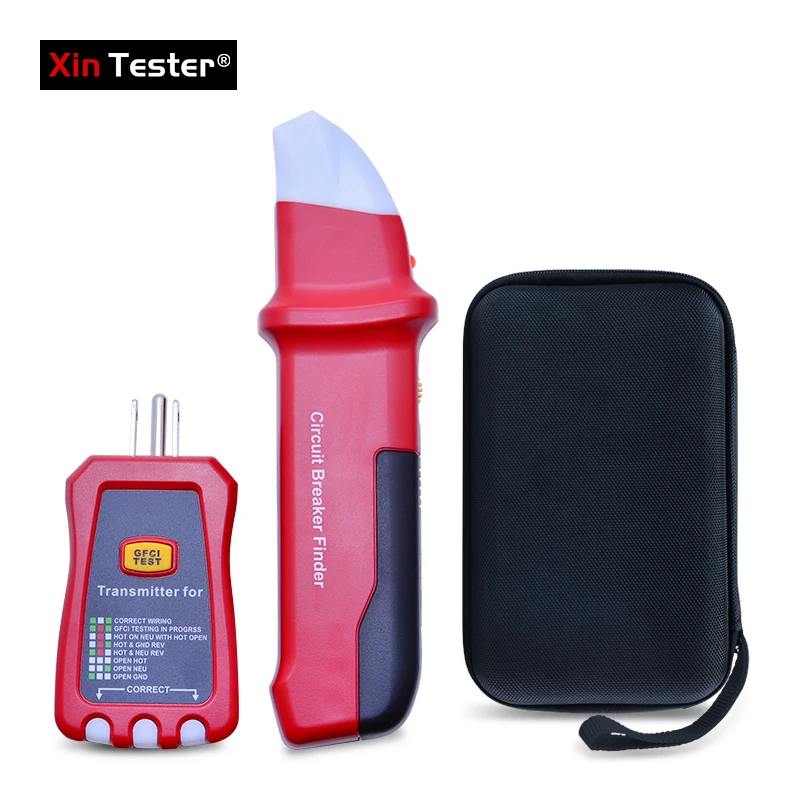 Xin-Tester-90-120V-Digital-AC-Circuit-Breaker-Finder-Socket-Tester-GFCI ...