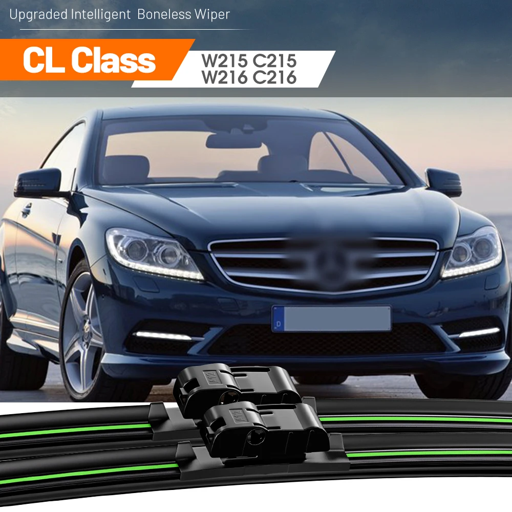 2pcs-For-Mercedes-Benz-CL-Class-W215-C215-W216-C216-1999-2014-Front ...