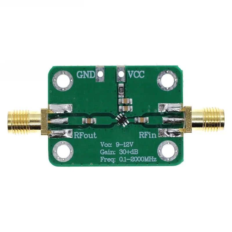 0-1-2000MHz-RF-Wideband-Amplifier-30dB-low-noise-LNA-Broadband-Module ...