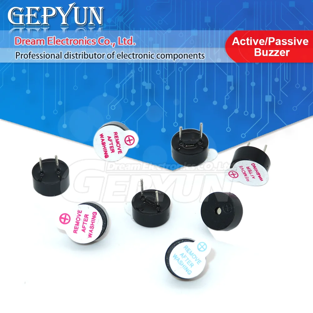 10pcs-9042-Integrated-Passive-Buzzer-16-ohm-16R-AC-3V-5V-9-4-2mm-9x4 ...