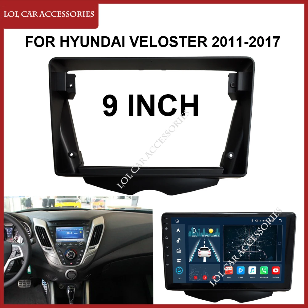 9-Inch-Fascia-For-Hyundai-Veloster-2011-2017-CAR-Radio-Stereo-Android ...