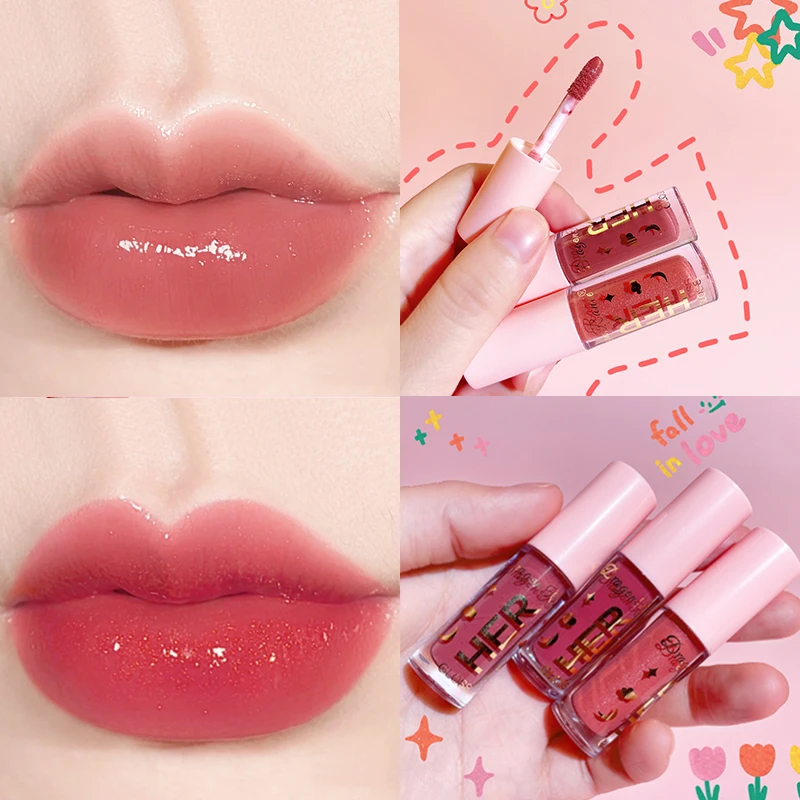 Mirror Lip Gloss Moisturizing Sexy Lips Plumper Lipstick Lasting Shiny Lip Gloss Lip Tint Makeup ...