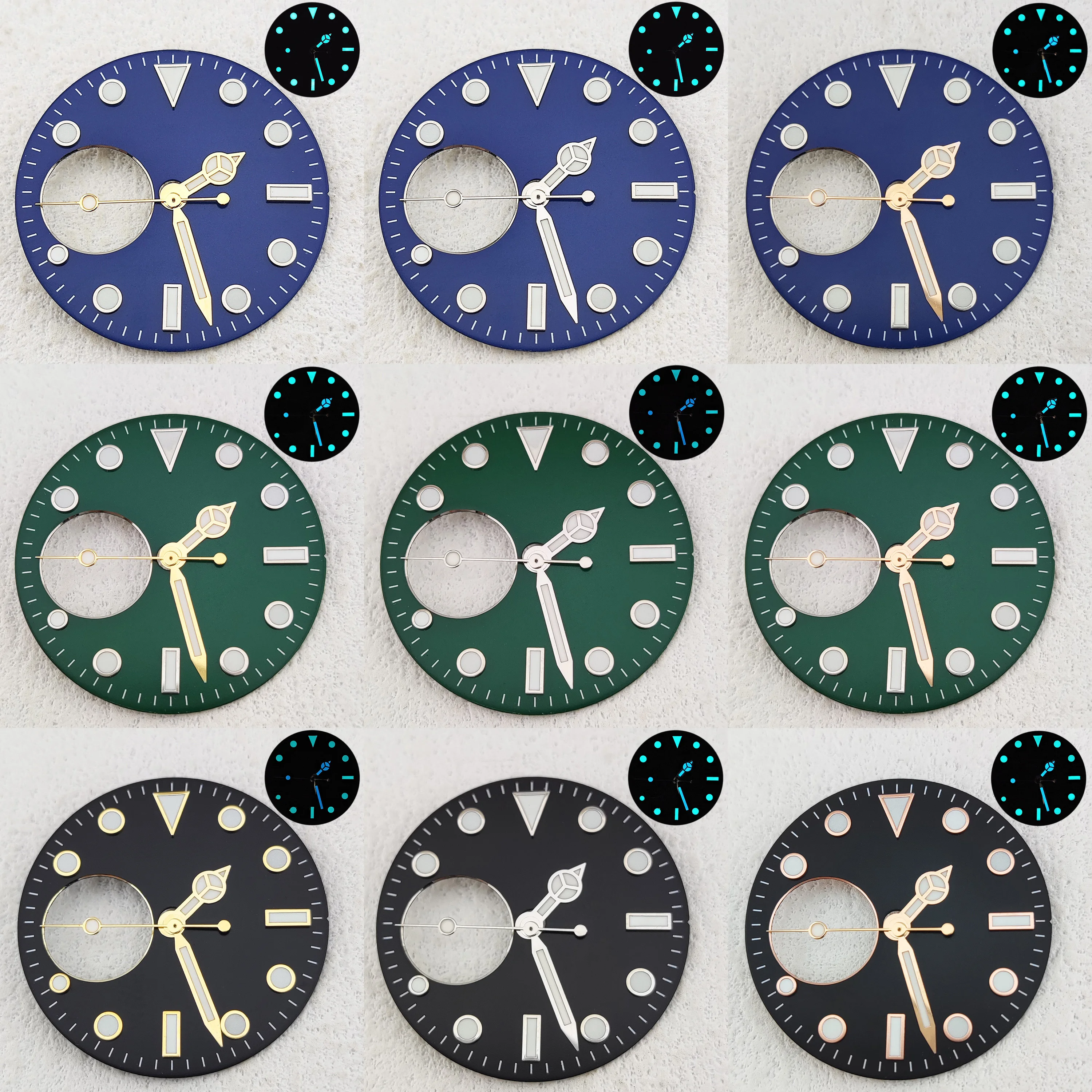 nh35-dial-28-5mm-watch-dial-blue-Luminous-NH35-hands-dial-Hollowed-out ...