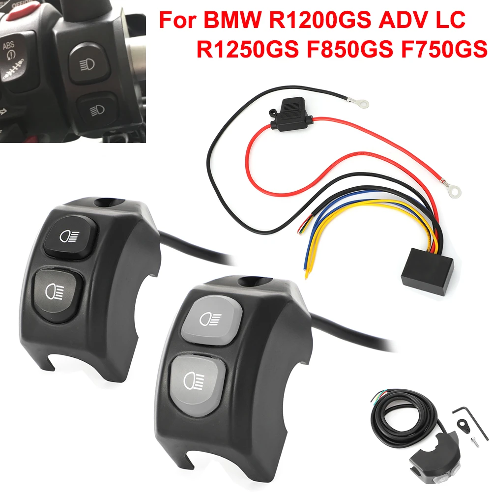 F850gs F750gs Motorcycle Handle Fog Light Switch Control Smart Relay ...