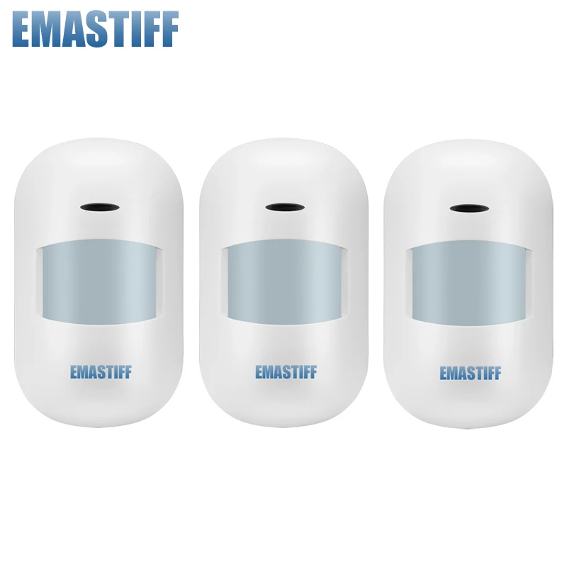PIR Infrared Motion Sensor 433Mhz Alarm Detector With Flash Led Light ...
