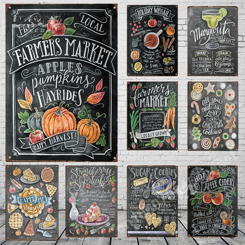 Farmers Market Chalkboard Signs