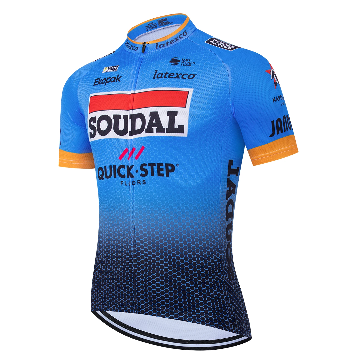 Soudal Quick Step Cycling Jersey 2025 New Summer Men Racing Outdoor ...