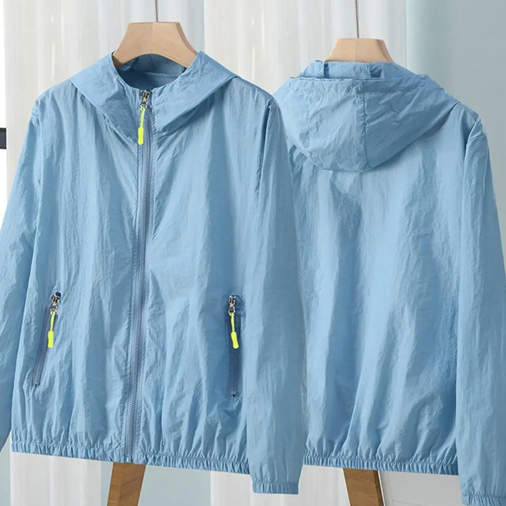 Men Lightweight Sun Protective Jacket Quick Dry Sun Clothing ...