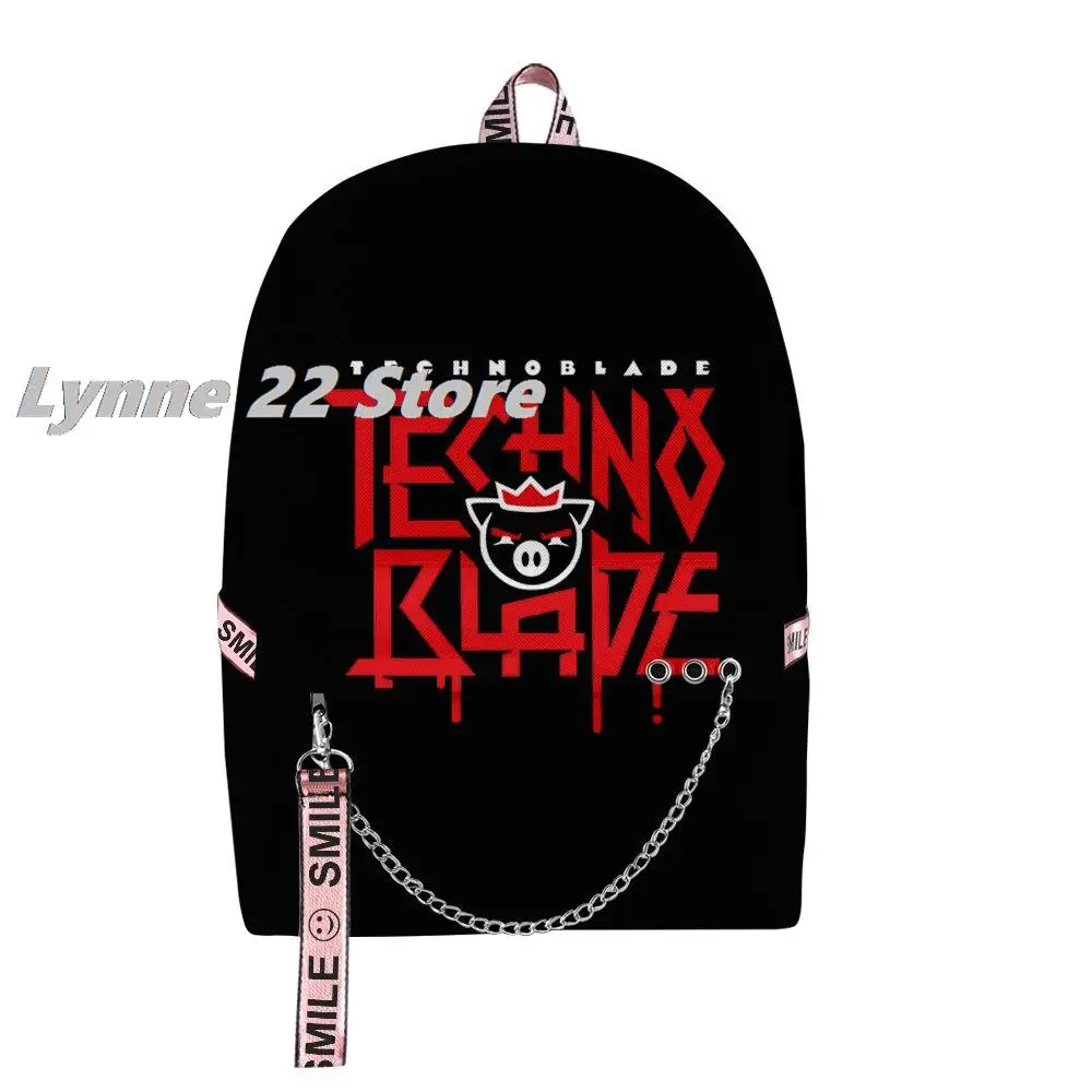 Technoblade-Holiday-Candy-Cane-3D-Printing-Men-Women-Oxford-School-Bag ...