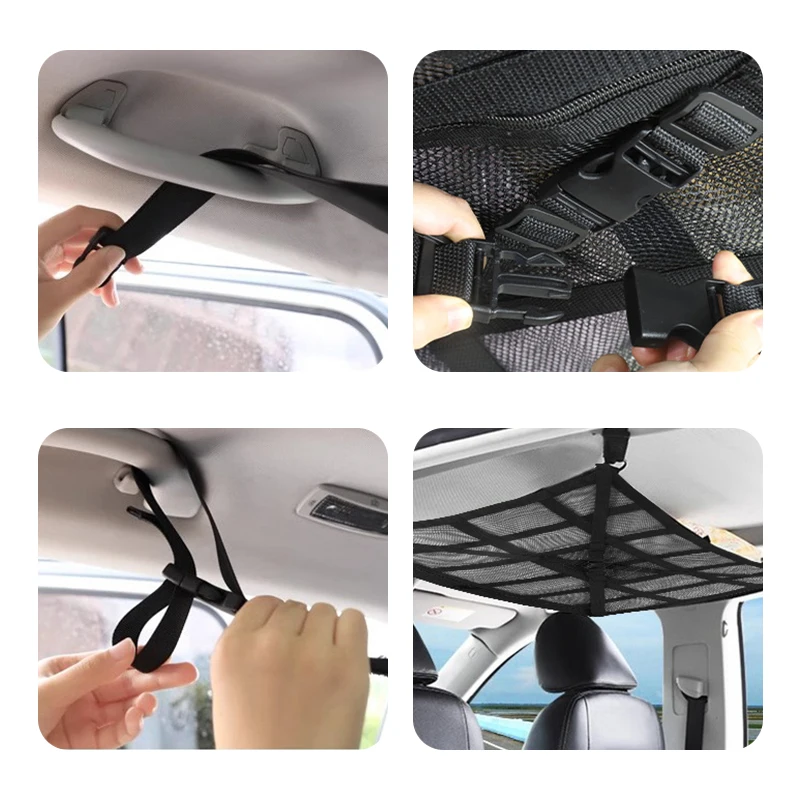 Car Ceiling Cargo Net Organizer – Auto Add On Store
