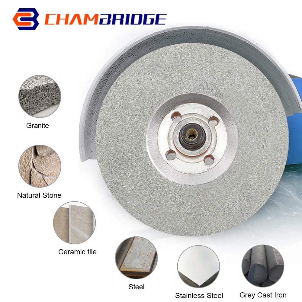 5" 125mm High Quality Grinding Disc 5inch Diamond Coated Grinding Wheel ...