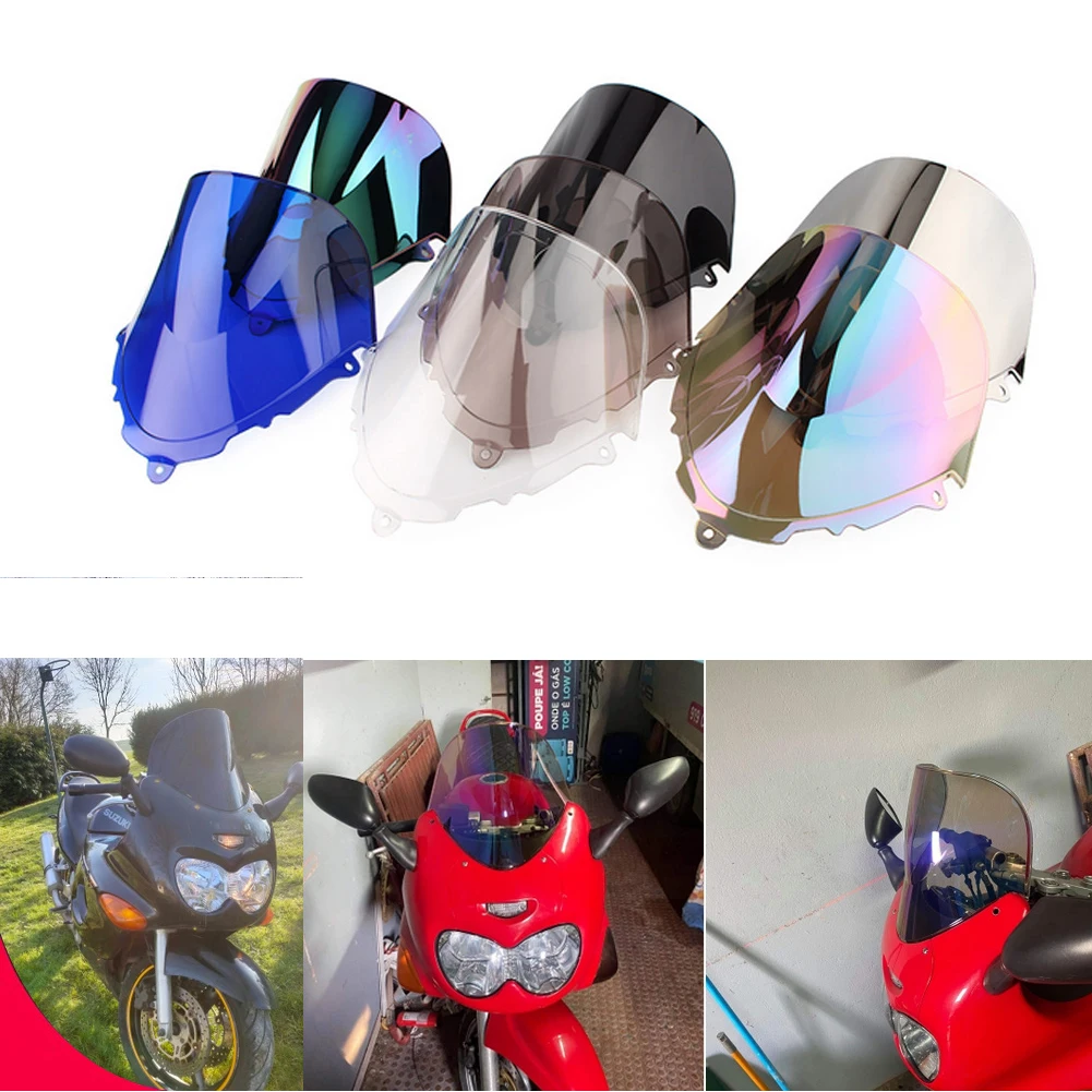 Motorcycle-Windshield-WindScreen-For-Suzuki-GSX-600F-GSX-750F-Katana ...