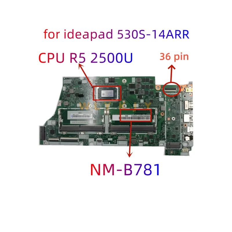 NM-B781-motherboard-for-Lenovo-ideapad-530S-14ARR-laptop-motherboard ...