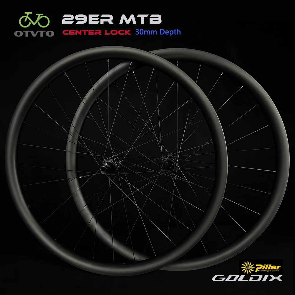 29-Carbon-Wheelset-Tubeless-28-32-Holes-Ratchet-36T-Center-Lock-Hub ...