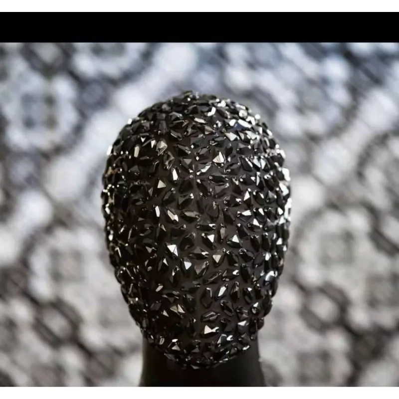 Metal-Rhinestone-Mask-Handmade-Bling-Crystal-Punk-Headcover-Cosplay ...