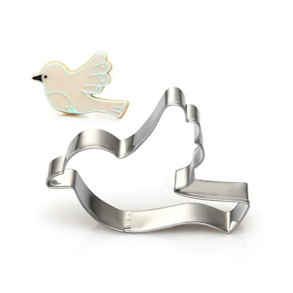 Stainless-Steel-Birds-Mold-Pigeons-Shape-Cake-Mould-Biscuit-Molds ...