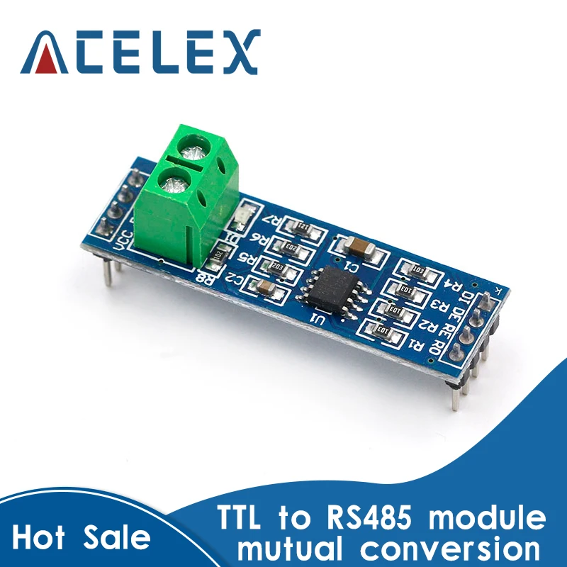 5PCS MAX485 모듈 RS 485 TTL Arduino 마이크로 컨트롤러 MCU 개발 액세서리 용 RS485 ...