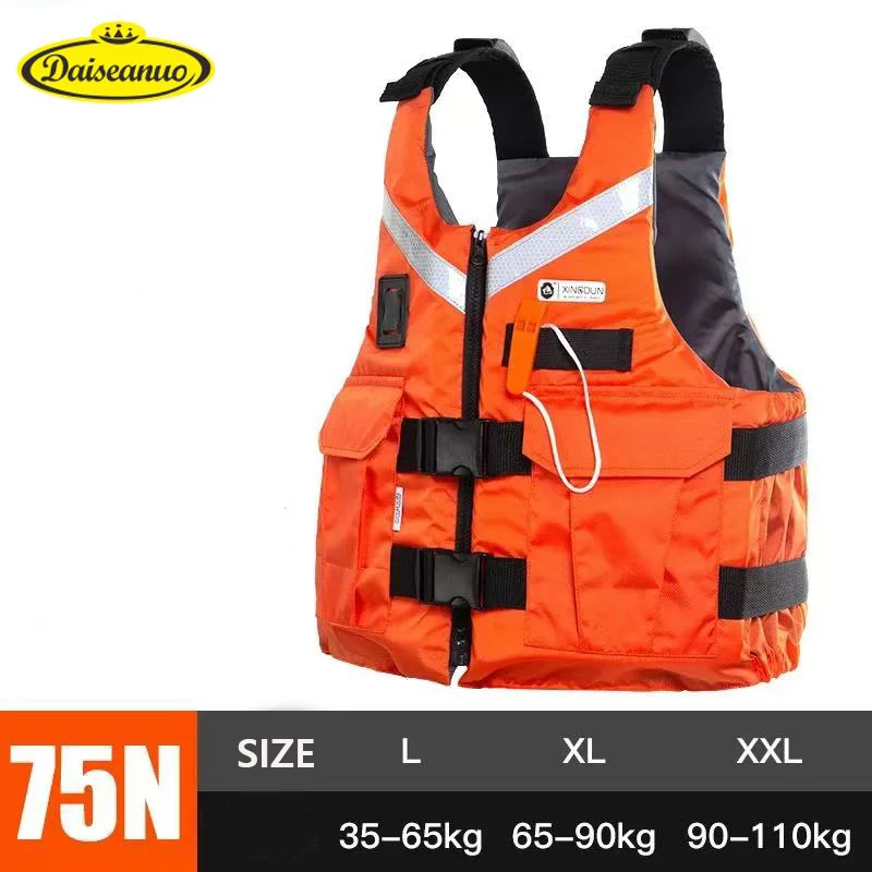 Men Women Rescue Suit Life Vest, Buoyancy Aid 50N Jetski Life Jacket ...